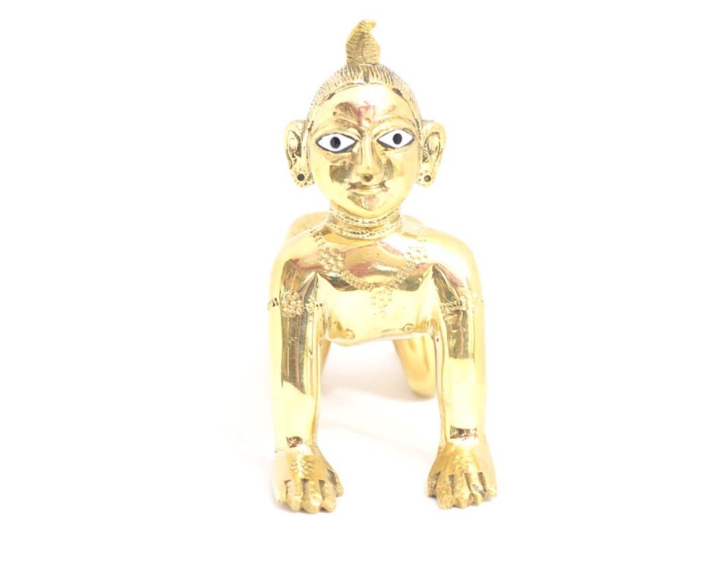 Bal Radha Idol Panch Dhatu | Brijwale